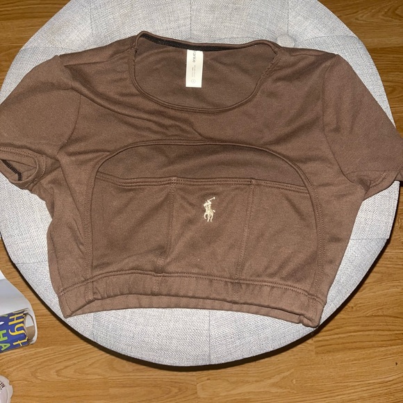 Frankie Shop | Tops | Frankie Rework Polo Ralph Cutout Tee | Poshmark